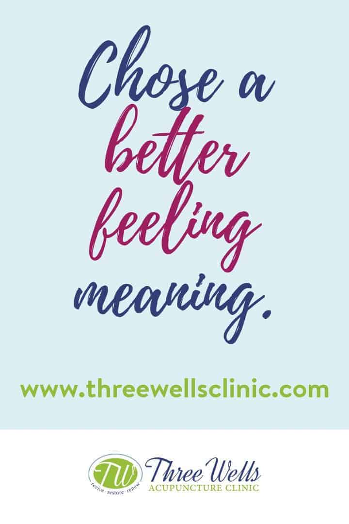 How you feel about how you feel and why that matters - Three Wells ...